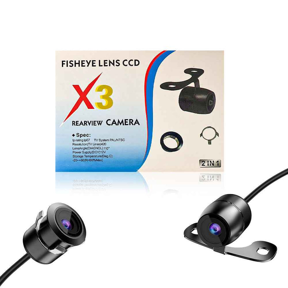 X3 2-IN-1 CAR REAR VIEW OR FRONT VIEW CAMERA. - Shashat-kuwait ...