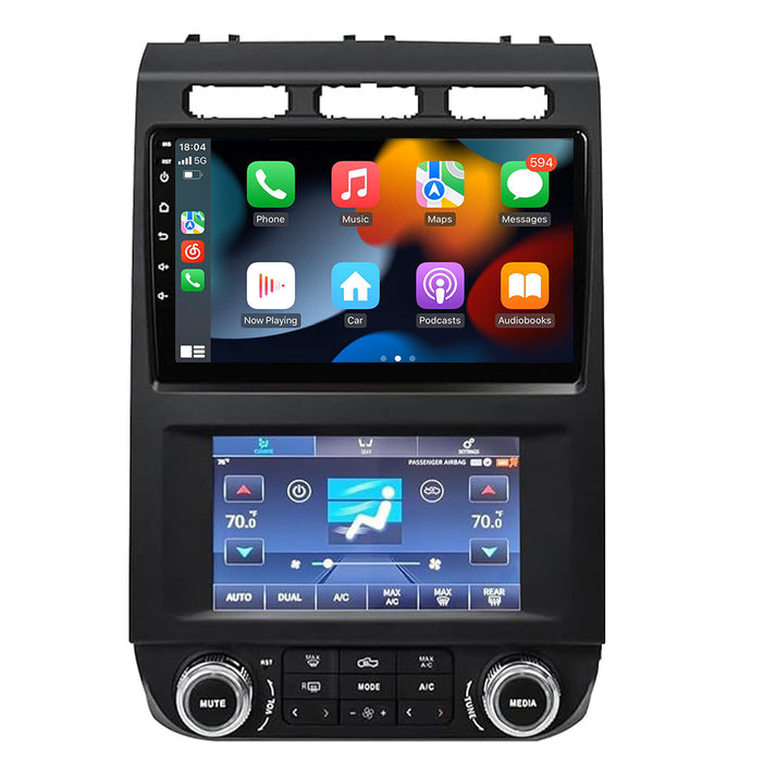 FORD F150 2015-2021 WITH A/C Touch Control 4GB RAM 64GB STORAGE ANDROID ...
